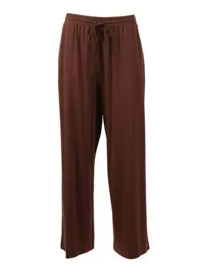 Max Mara Modico Jersey Trousers - Red