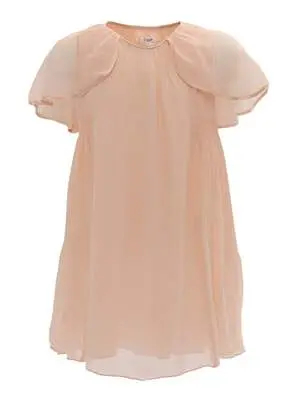 Chloé Dress With Cape - Red