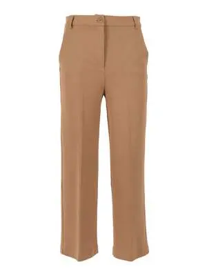 Max Mara Abano Jersey Pant - Red