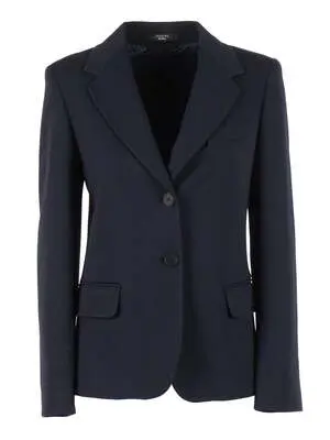 Max Mara Ginnasta Jersey Jacket - Blu