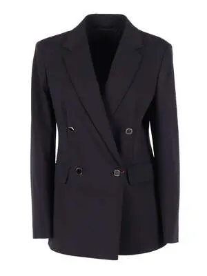 Max Mara Riviera Jersey Jacket - Blu