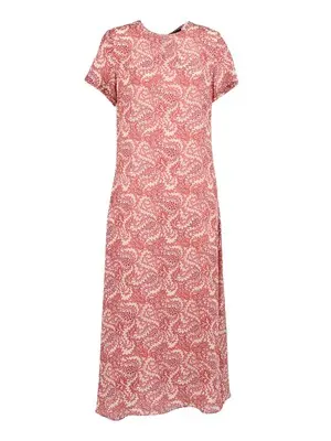 Max Mara Crespo Abito - Red