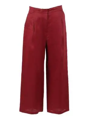 Max Mara Tartufo Long Trousers - Red