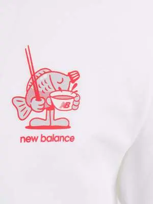 NEW BALANCE Ramen Graphic T-shirt - White