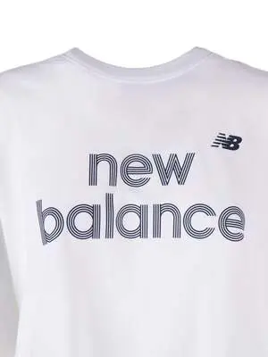 NEW BALANCE Jersey Graphic T-shirt - White