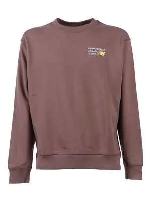 NEW BALANCE Athletics Premium Logo Crew - Red