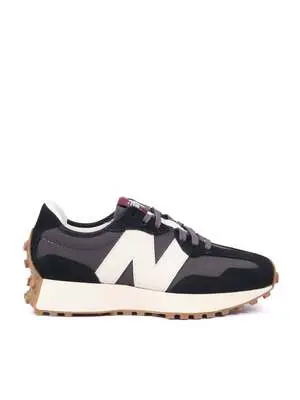 NEW BALANCE Suede And Nylon Lifestyle Sneakers - Red
