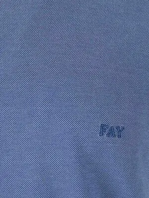 FAY Frosted Piquet T-shirt