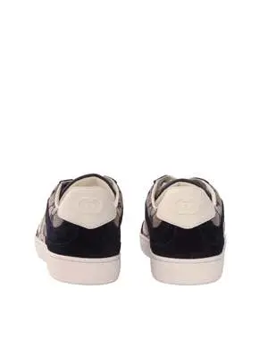 Gucci Leather And Suede Sneakers