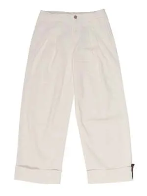 Gucci Certified Cotton Trousers - White