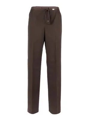 FAY Easy Pant With Drawstring - Red