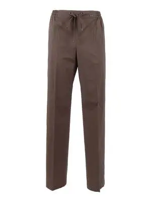 FAY Easy Pant With Drawstring - Red