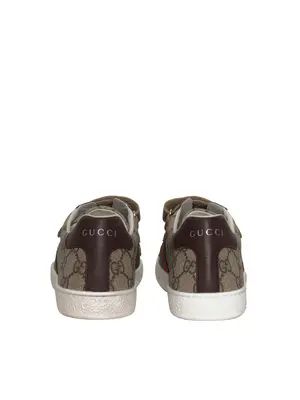 Gucci Gg Supreme Sneakers - Red