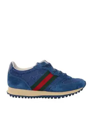 Gucci Leather And Suede Sneakers