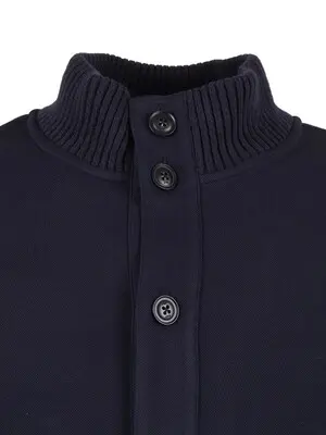 FAY Buttoned Fleece Jacket