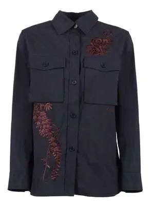 P.a.r.o.s.h Embroidered Shirt - Red