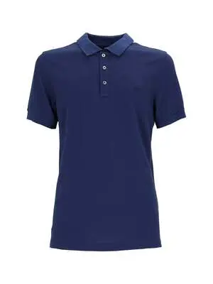 FAY Polo Db Collar Piquet Str. Bicolor