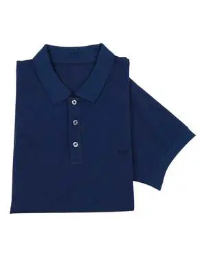 FAY Polo Db Collar Piquet Str. Bicolor