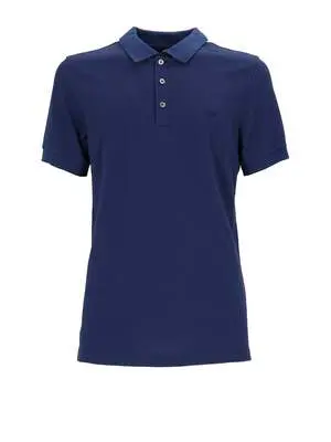 FAY Polo Db Collar Piquet Str. Bicolor