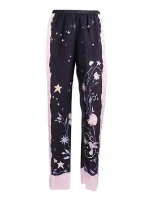 FORTE_FORTE Elastico Twill Stampa 'deliverance' Pant