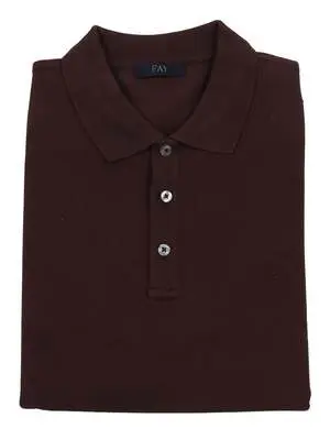 FAY Polo Piquet Stretch