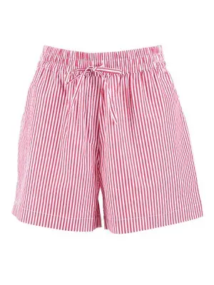 P.a.r.o.s.h Striped Shorts - Red