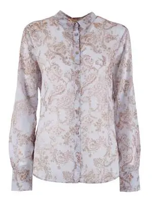 FORTE_FORTE Regular Voile Cotone 'nontiscordardime' Shirt - Other
