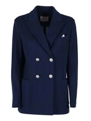 CIRCOLO 1901 Double-breasted Jacket - Blu