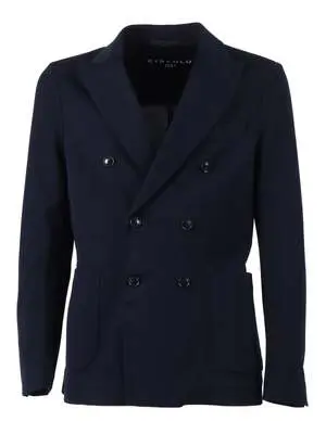 CIRCOLO 1901 Double Breasted Jacket - Blu