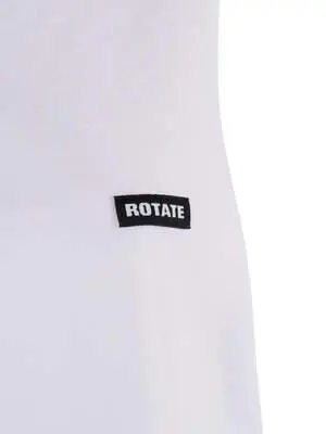 ROTATE BY BIRGER CHRISTENSEN Jersey Tank Top - White