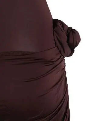 ROTATE BY BIRGER CHRISTENSEN Draped Mini Dress