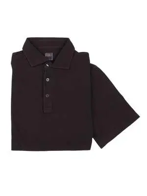 Fedeli Polo Shirt S/s Knitted - Red