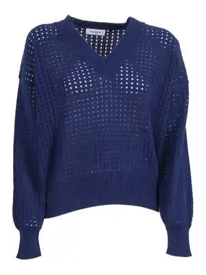 KANGRA Long Sleeve Net Pullover