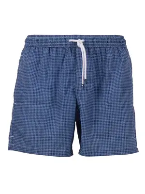 Fedeli Woven Swim Trousers Blu