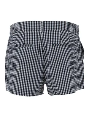 Michael Kors Flat Front Gingham Shorts