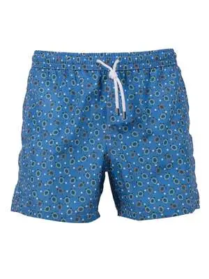 Fedeli Woven Swim Trousers - Blu