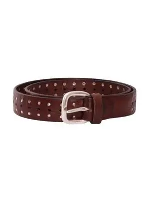 ALBERTO LUTI Tinto In Capo Con Borchie Belt