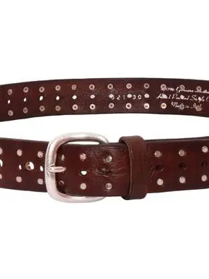 ALBERTO LUTI Tinto In Capo Con Borchie Belt
