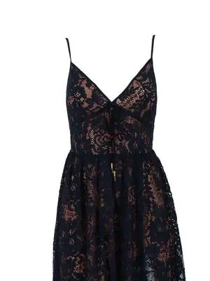 Michael Kors Corded Lace Maxi Dress