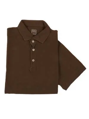Fedeli Polo Shirt S/s Knitted - Red