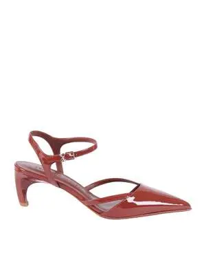SERGIO LEVANTESI Erica6 Vernice Slingbacks - Red