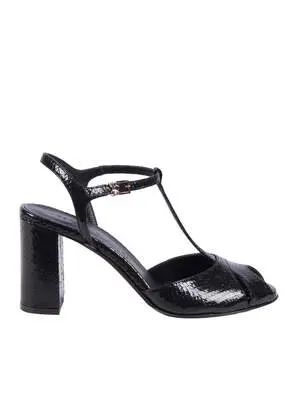 SERGIO LEVANTESI Giselle6 Aspis Nero Sandals