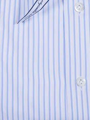 MAZZARELLI CAMICIE Striped Cotton Shirt Slim Fit