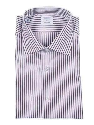 MAZZARELLI CAMICIE Striped Slim-fit Shirt