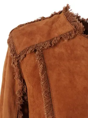 BULLY Goat Suede Leather Jacket