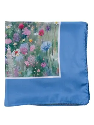 D'ANIELLO Oceano Stola 90 X90 - Blue