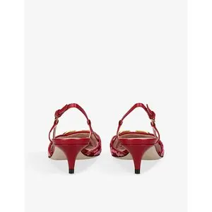 Valentino Garavani Vlogo Crochet Slingbacks