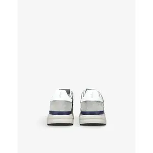 Premiata Mick Suede And Woven Trainers - Grey/m.cmb