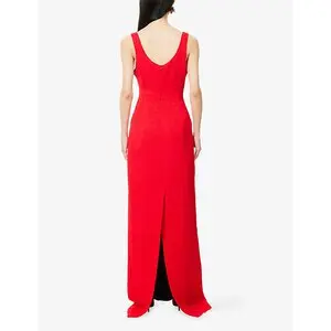 Dries Van Noten Floral Jacquard Cotton-blend Maxi Dress