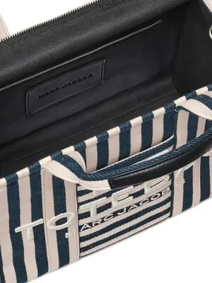 Marc Jacobs Stripe Canvas Medium Tote Bag